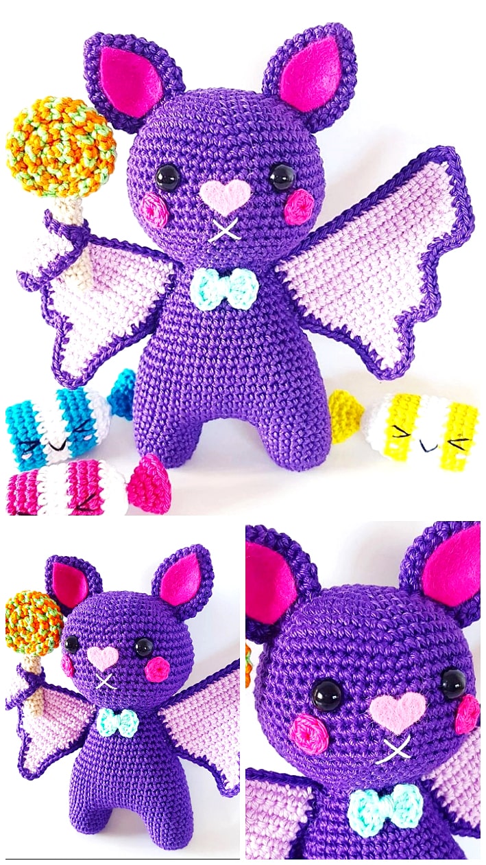 Amigurumi Bat Free Pattern - Amigurumi