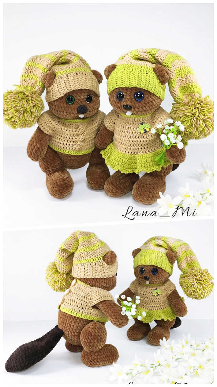 Amigurumi Beaver Free Pattern - Amigurumi