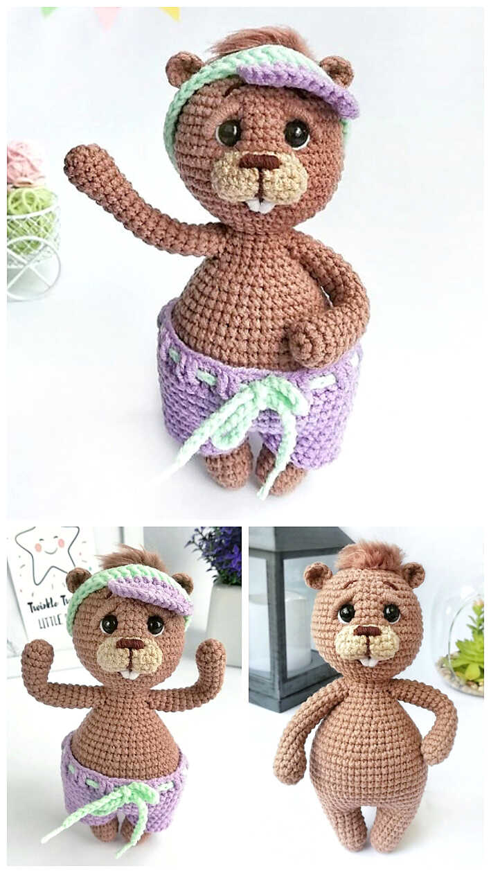 Amigurumi Beaver Free Pattern - Amigurumi