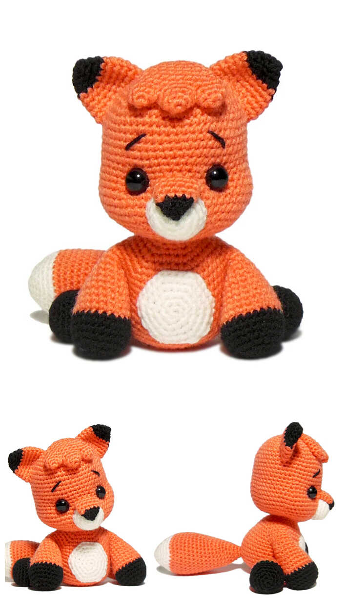 Amigurumi Cute Fox Free Pattern - Amigurumi