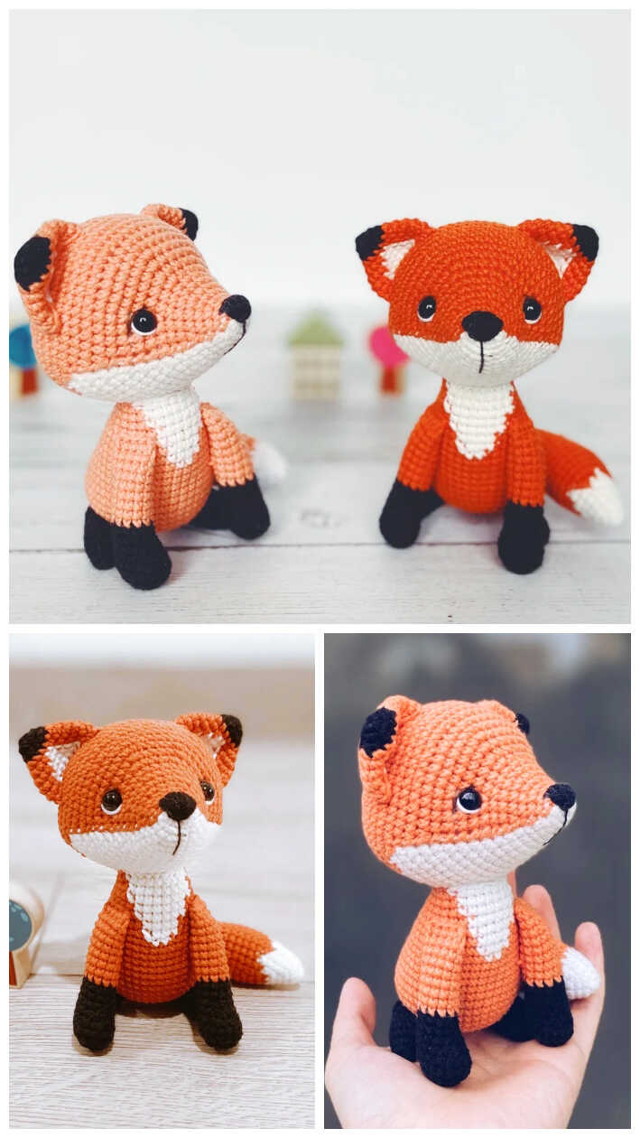 Amigurumi Cute Fox Free Pattern - Amigurumi