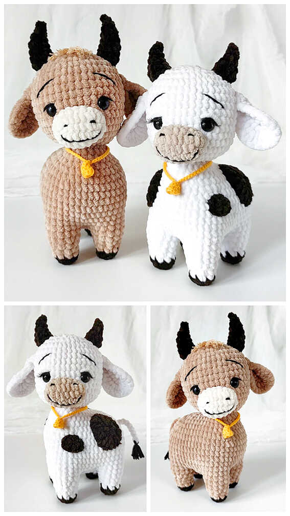 Amigurumi Bull Crochet Free Pattern - Amigurumi