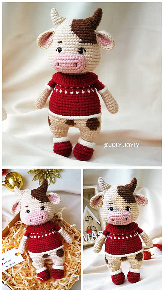 Amigurumi Bull Crochet Free Pattern - Amigurumi