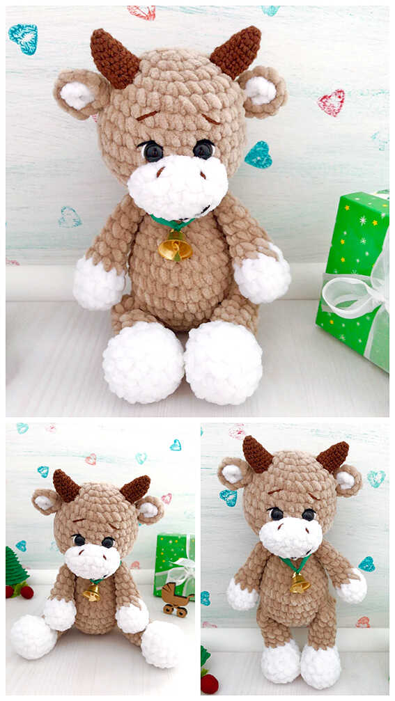 Amigurumi Bull Crochet Free Pattern - Amigurumi