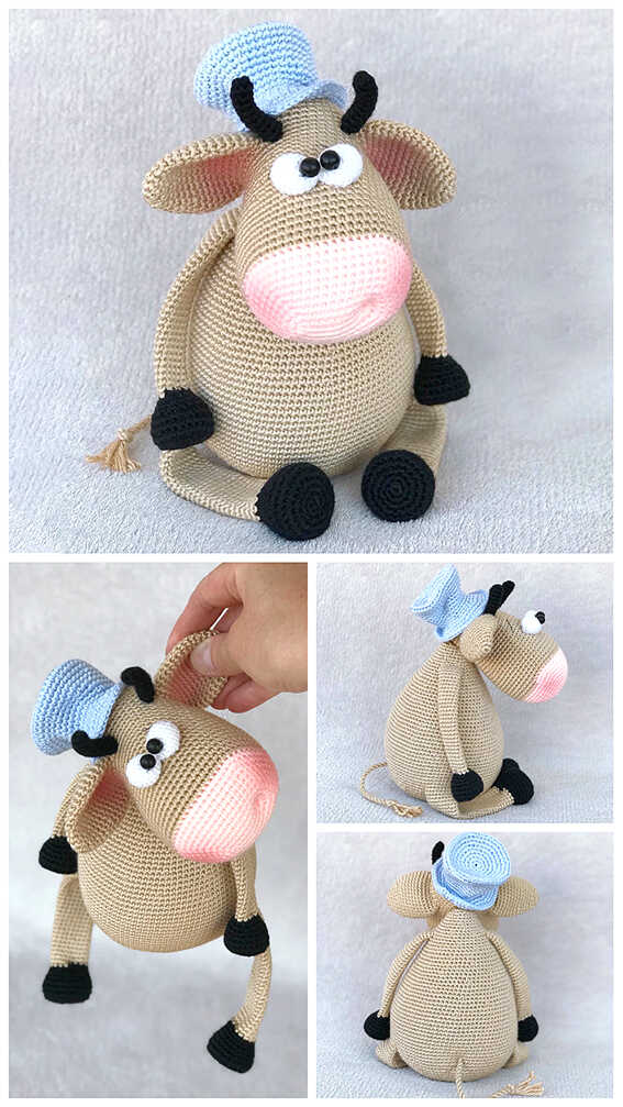 Amigurumi Bull Crochet Free Pattern - Amigurumi