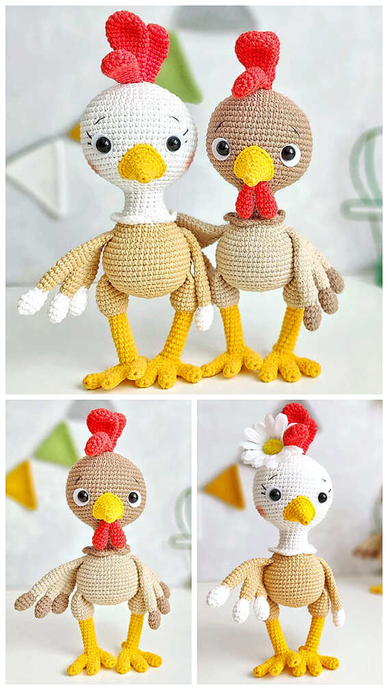 Amigurumi Chicken Free Pattern - Amigurumi
