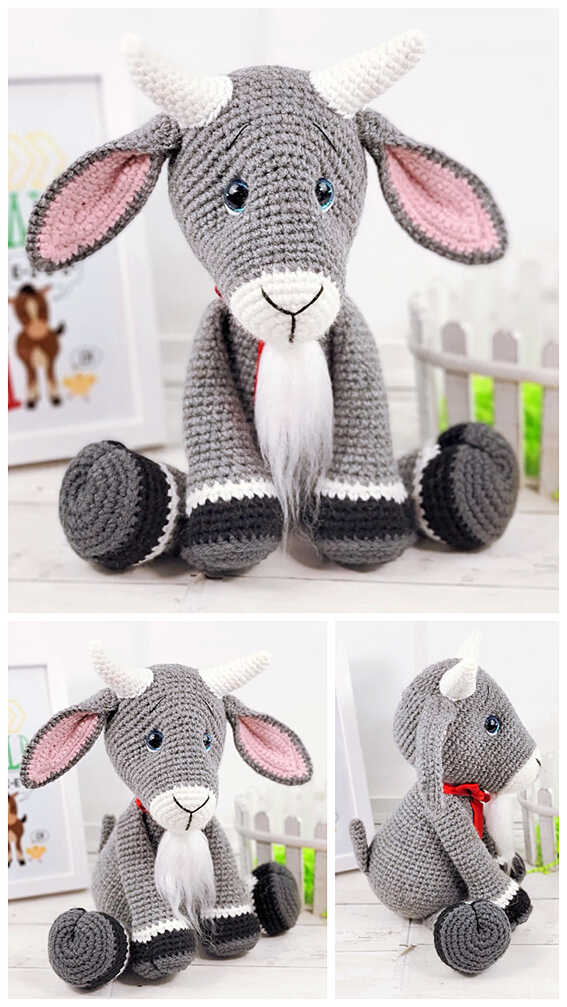 Amigurumi Goat Free Pattern - Amigurumi