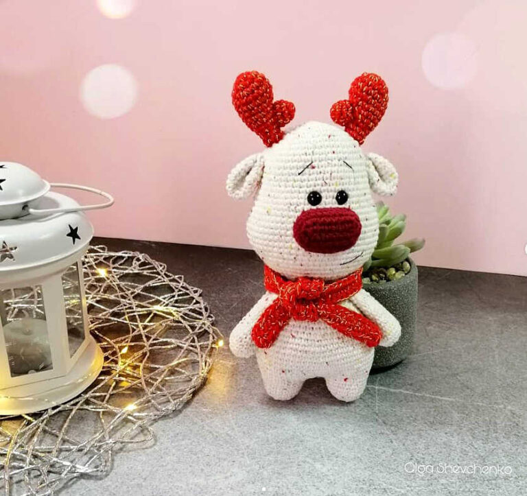 Amigurumi Reindeer Crochet Free Pattern - Amigurumi