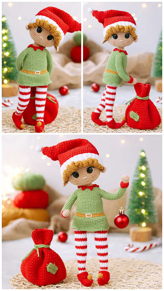 Amigurumi Elf Crochet Free Pattern - Amigurumi