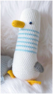 Amigurumi Seagull Crochet Free Pattern - Amigurumi