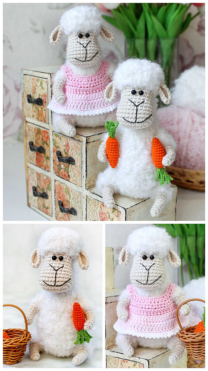 Amigurumi Sheep Crochet Free Pattern - Amigurumi