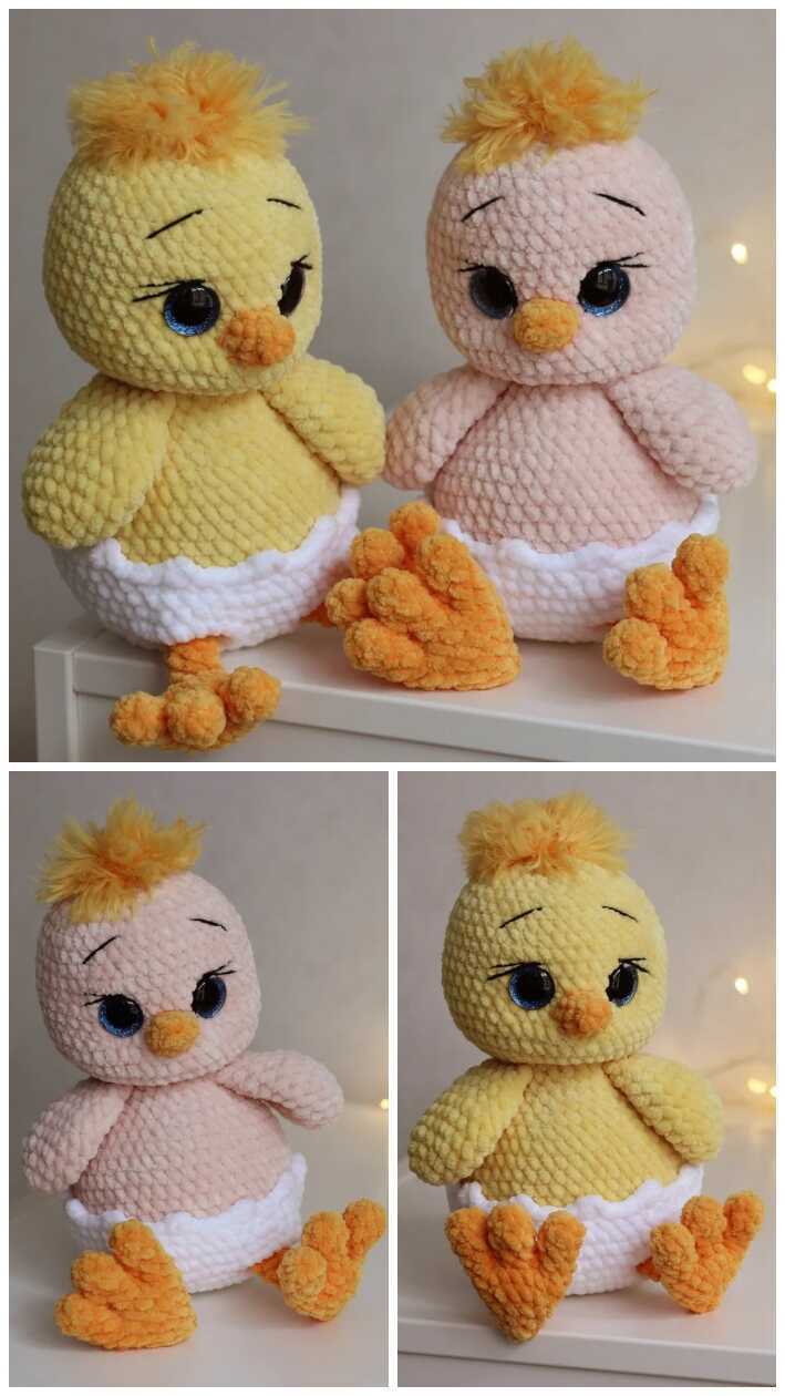 Amigurumi Easter Chick Crochet Free Pattern - Amigurumi