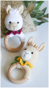 Amigurumi Baby Rattle Crochet Free Pattern - Amigurumi