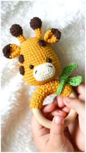 Amigurumi Baby Rattle Crochet Free Pattern - Amigurumi