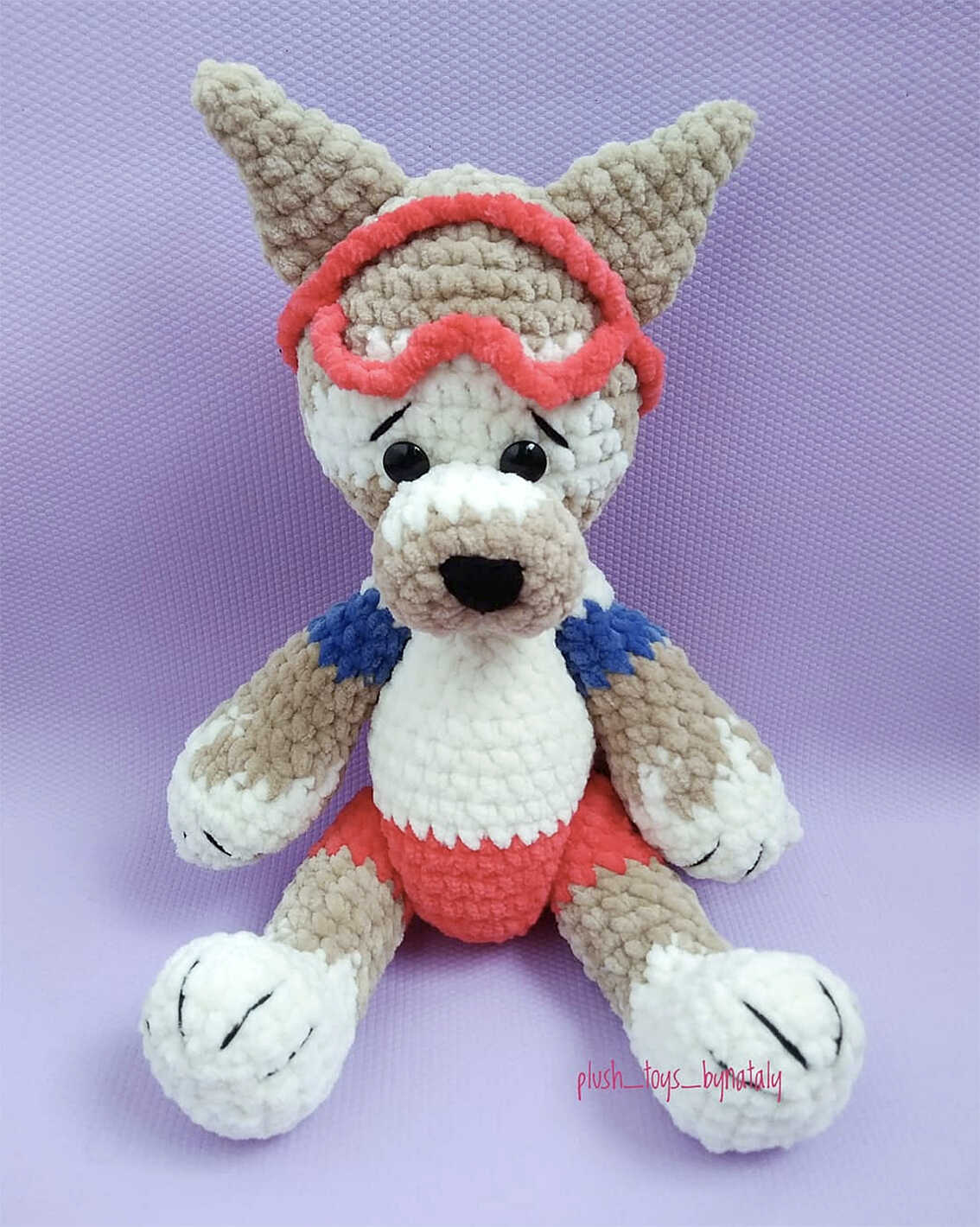 Amigurumi Cute Wolf Free Pattern - Amigurumi