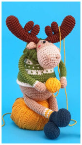 Amigurumi Moose Free Crochet Pattern - Amigurumi
