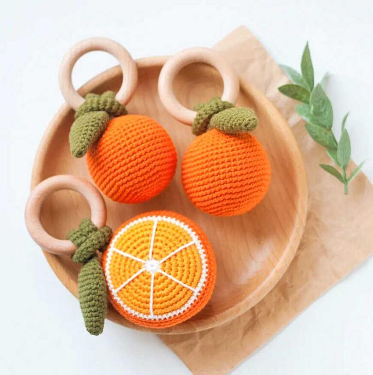 Crochet Rattle Amigurumi Free Pattern - Amigurumi