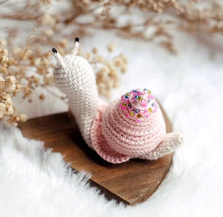 Crochet Snail Amigurumi Free Pattern - Amigurumi