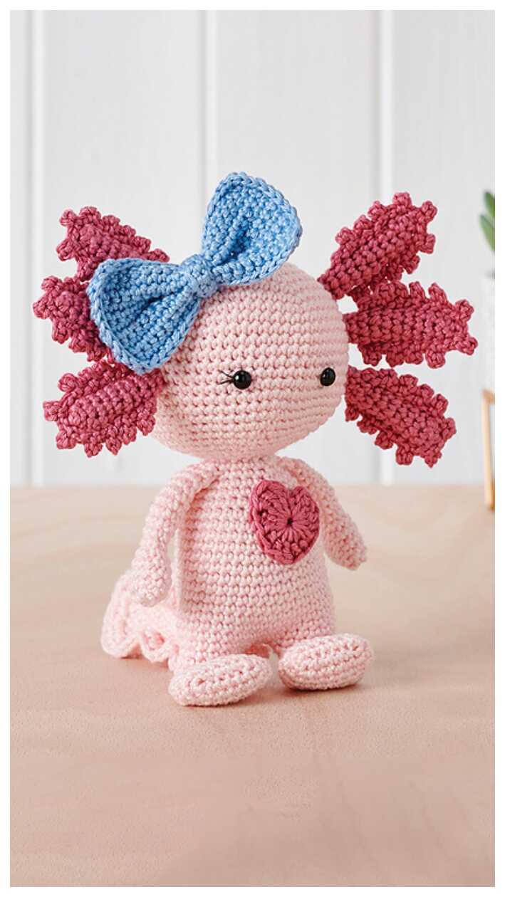 Amigurumi Axolotl Crochet Free Pattern - Amigurumi