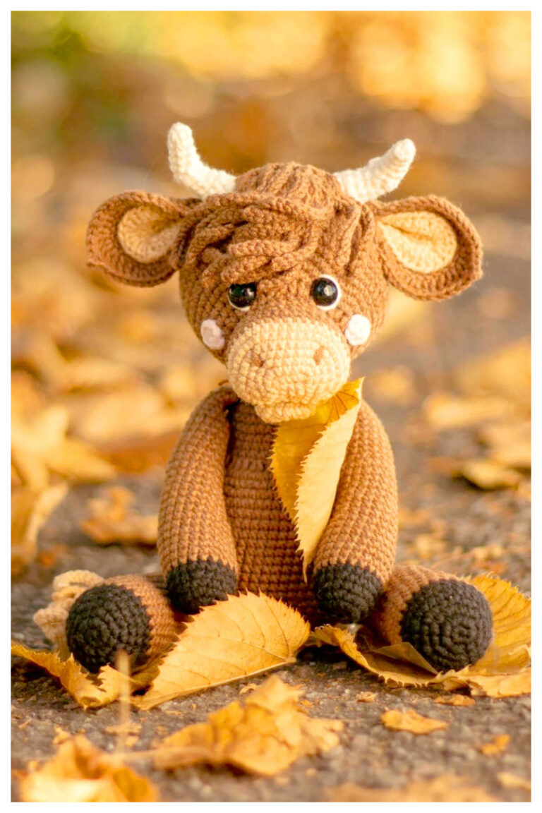 Amigurumi Cute Bull Crochet Free Pattern - Amigurumi