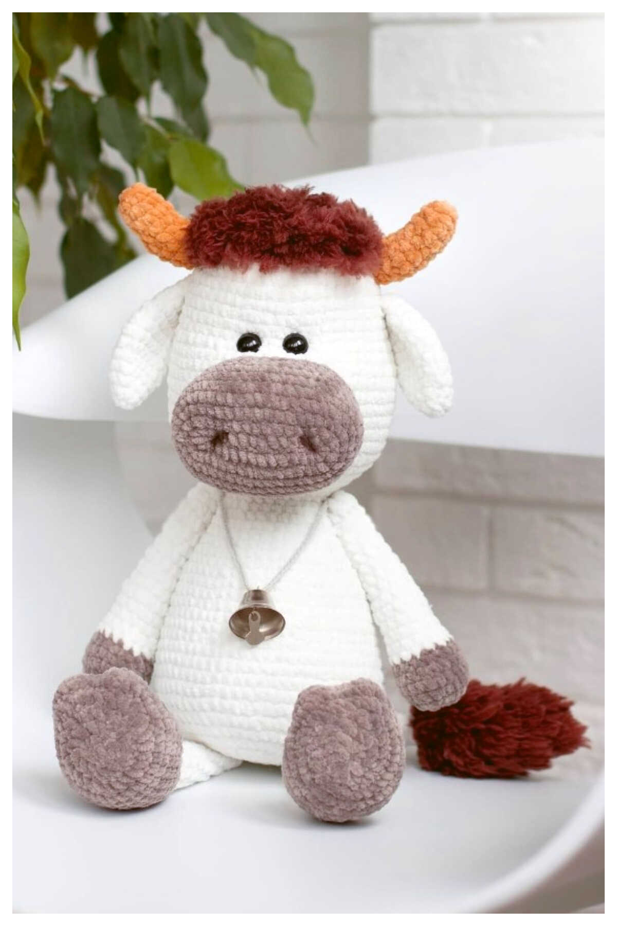 Amigurumi Cute Bull Crochet Free Pattern - Amigurumi