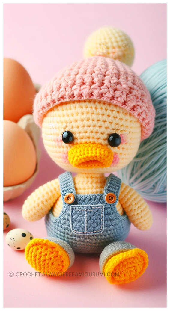 Crochet Duck Free Amigurumi Pattern - Amigurumi