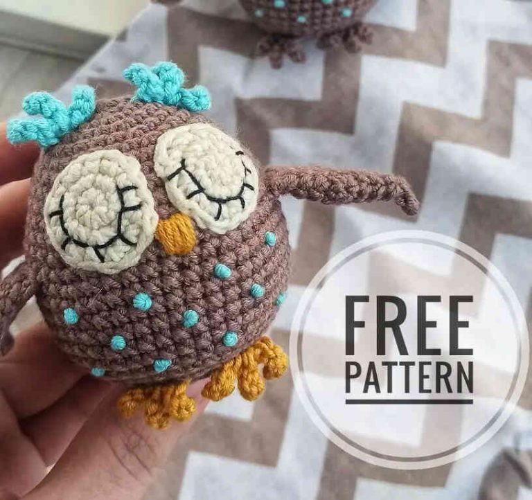 Amigurumi Cute Owl Free Crochet Pattern - Amigurumi