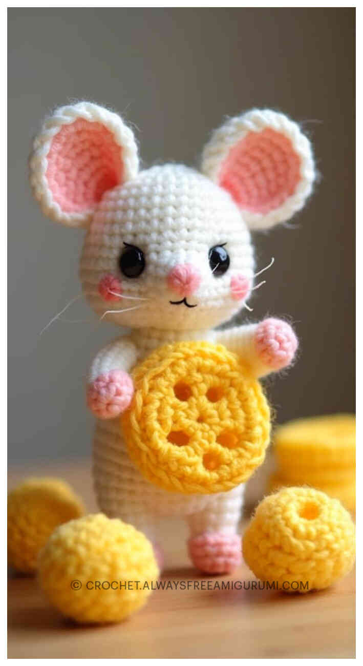 Amigurumi Little Mouse Free Crochet Pattern - Amigurumi